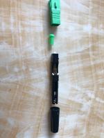 China Mechanical SC APC Fibre Optic Fast Connector SM Fiber Mode Reusable For FTTH for sale