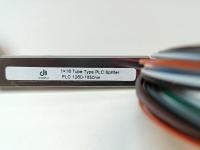 China Mini Tube 1x16 Fiber Optical Splitter Bare PLC Colorful Legs Blister Packing for sale