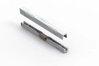 China L925BP Universal Cold Optical Fiber Mechanical Splice For Drop Cable Grey White for sale
