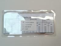 China Mini Tube 1x16 Fiber Optical Splitter Bare PLC Colorful Legs Blister Packing for sale