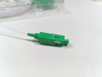 China Mini Tube 1x16 Fiber Optical Splitter SCAPC PLC Blister Packing White Color for sale