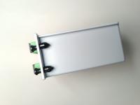 China DIN Type 1X16 Insertion Fiber Optic Splitter With SC / APC Connectors LGX PLC 16 Ways for sale