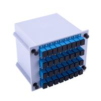 China FTTH Epon Gpon LGX Cassette Type Fiber Optic PLC Splitter 1x32 SC UPC for sale