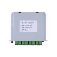 China SCAPC PLC 1X32 Single Mode Splitter , Passive Fiber Optical Box 32 Way FTTH for sale