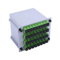 China SCAPC PLC 1X32 Single Mode Splitter , Passive Fiber Optical Box 32 Way FTTH for sale