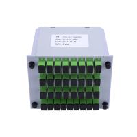 China SCAPC PLC 1X32 Single Mode Splitter , Passive Fiber Optical Box 32 Way FTTH for sale