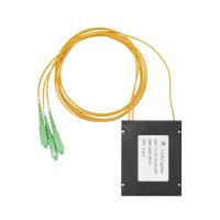 China Optic SC / APC ABS Box 1x2 Fiber PLC Splitter 2.0mm Dia 1 Meter Length for sale