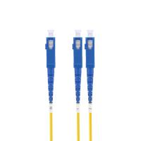 China SC / UPC 2.0mm 1M ABS Module Fiber Optic Splitter G657A 1x2 PLC Singlemode for sale