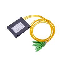 China 2.0mm 3.0mm 1m 1.5m 1X4 SC / APC ABS Box Splitter With Number Ring Label for sale