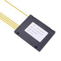 China G657A G625D 1X4 SC / UPC ABS Box Fiber Optic Splitter 2.0mm 3.0mm 1m 1.5m Cable for sale