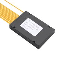 China SC / UPC Connector Optical Fiber Splitter , 1x16 ABS Box Fiber Optic PLC Splitter for sale