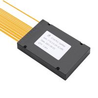 China 1x16 ABS Box Optical Fiber Splitter , SC / APC Connector Fiber Optic PLC Splitter for sale