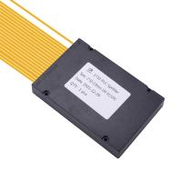 China ABS Box Type Singlemode 9 / 125 OS2 1x32 PLC Fiber Splitter Mini Module SC / UPC for sale