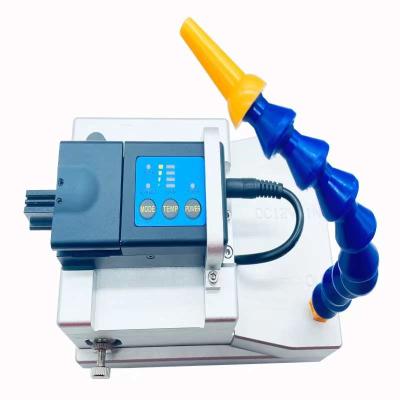 China Heating Manual Optic Fiber Stripping Machine Max 30mm Length Fiber Dia 80-400uM for sale
