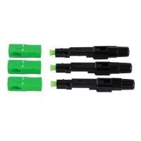 China 50dB FTTH Fast Connector , 10 times SC APC Connector for Drop cable for sale