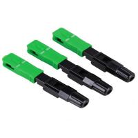 China 50dB FTTH Fast Connector , 10 times SC APC Connector for Drop cable for sale