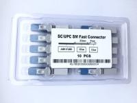 China SC APC UPC FTTH Fast Connector ROHS Compliance With Low Insertion Loss for sale