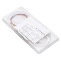 China 1×8 PLC Splitter Fiber Optic SM MM With Steel Tube And LSZH Jacket for sale