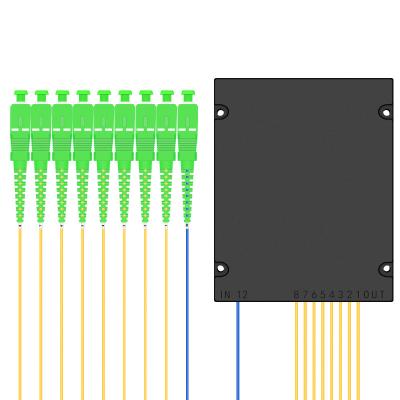 China ABS 1x8 1x16 Ftth Splitter Distribution Box Good Channel To Channel Uniformity for sale