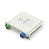 China SC APC UPC Fiber Optic Splitter , Cassette Type LGX Box PLC Splitter for sale