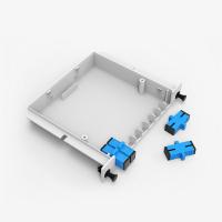 China FTTH 1x8 LGX Box Type Splitter SC APC UPC Fiber Optic PLC Splitter ABS Cassette Plug In Type Splitter Single Mode for sale