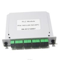 China 1x8 way SC FC UPC APC fiber optic cassette splitter LGX splitter box for sale