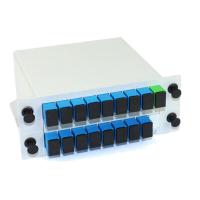 China LGX Cassette Type Plc Splitter Abs Box 1x16 With SC/UPC Connector for sale