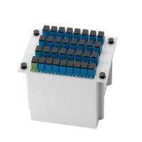 China LGX Cassette Type 1*4 1*8 1* 16 1*32 SC UPC FTTH Epon Gpon Fiber Optic Box Plc Splitter for sale