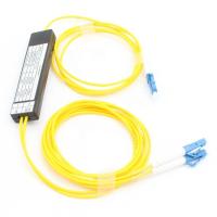 China Lightweight ABS 1x2 Plc Splitter Environment Stable With Low Return Loss for sale