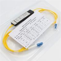 China Lightweight ABS 1x2 Plc Splitter Environment Stable With Low Return Loss for sale