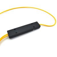 China ABS PLC Fiber Optic Splitter 1x2 Sc Apc with Low Return Loss for sale