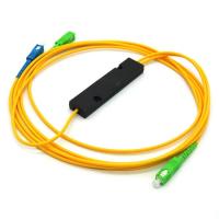 China ABS PLC Fiber Optic Splitter 1x2 Sc Apc with Low Return Loss for sale