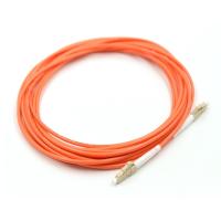 China LC UPC-LC UPC Fiber Optic Patch Cord Multi Mode Simplex 2.0mm Lzsh for sale