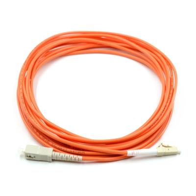 China LC UPC-LC UPC Fiber Optic Patch Cord Multi Mode Simplex 2.0mm Lzsh for sale