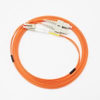 China SC UPC-LC UPC Fiber Optic Patch Cord Multi Mode Simplex 3.0mm Lzsh Cable for sale