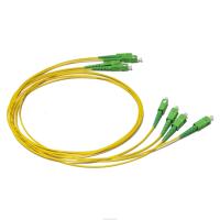 China SC APC-SC APC Fiber Optic Patch Cord Single Mode Simplex 3.0mm G657A Lszh Cable for sale