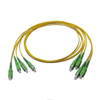 China SC APC-SC APC Fiber Optic Patch Cord Single Mode Simplex 3.0mm G657A Lszh Cable for sale