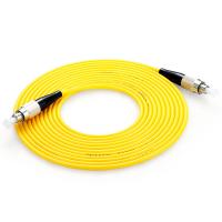 China PVC LSZH 3.0mm Fiber Optic Patch Cord Single Mode  Fc-Fc for sale