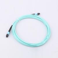 China UPC / APC Fiber Optic Patch Cord , OM3 MTP MPO Fiber Cable 3mm for sale