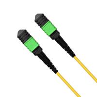 China OM3 / OM4 Fiber Optic Patch Cord , MPO Fiber Cable 3mm For CATV for sale
