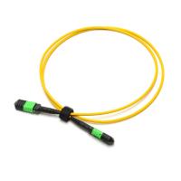 China OM3 / OM4 Fiber Optic Patch Cord , MPO Fiber Cable 3mm For CATV for sale