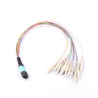 China Single Mode Multimode Mpo Fanout Cable For Telecommunication for sale