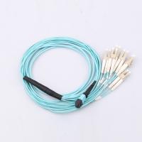 China OM4 MTP Fiber Optic Patch Cord High Stability For 40G Networks for sale