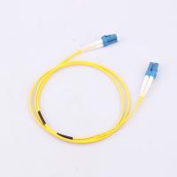 China Simplex LC Fiber Optic Patch Cord High Return Loss With Precise Connector for sale