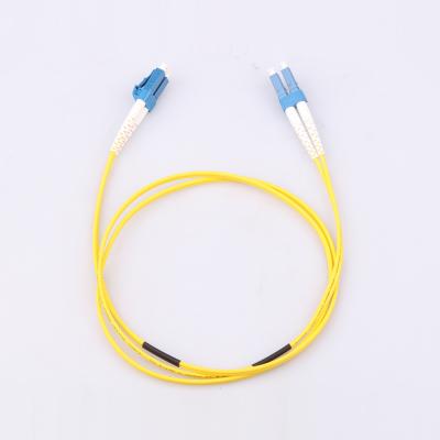 China Simplex LC Fiber Optic Patch Cord High Return Loss With Precise Connector for sale
