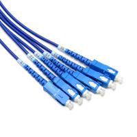 China Simplex SM Lc Sc Fiber Patch Cord High Return Loss Customized Length for sale
