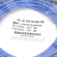 China Simplex SM Lc Sc Fiber Patch Cord High Return Loss Customized Length for sale