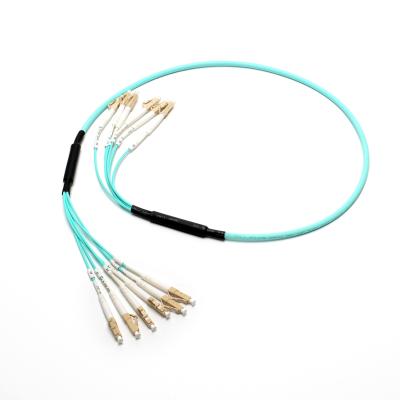 China Lc Upc-Lc Upc Fiber Optic Patch Cord Simplex 6 Core Customized Length for sale