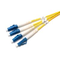 China Simplex Single Mode Patch Cord , 4 Core Lc Lc Fiber Patch Cable for sale