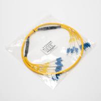 China Single Mode SM 3 Meter Patch Cord Lc-Lc 12 Core  with High return loss for sale
